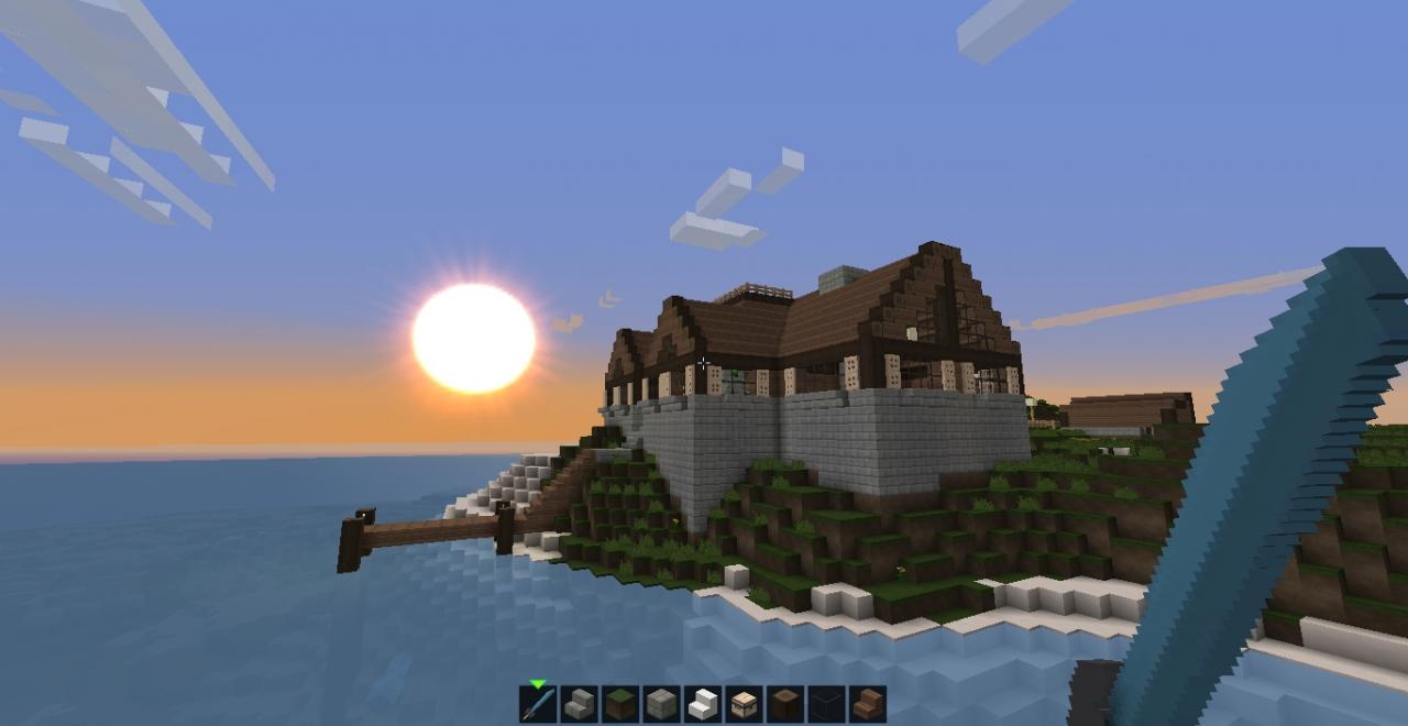 Big Waterfront Estate! Minecraft Map