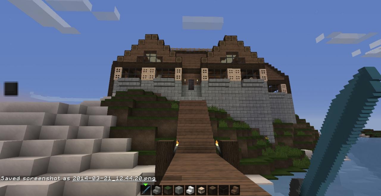 Big Waterfront Estate! Minecraft Map