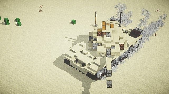 Nameless Main Battle Tank Minecraft Map