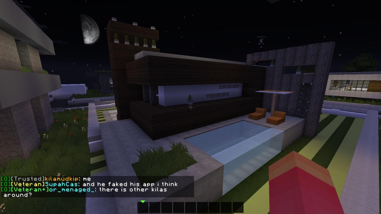 First build on Wok Minecraft Map