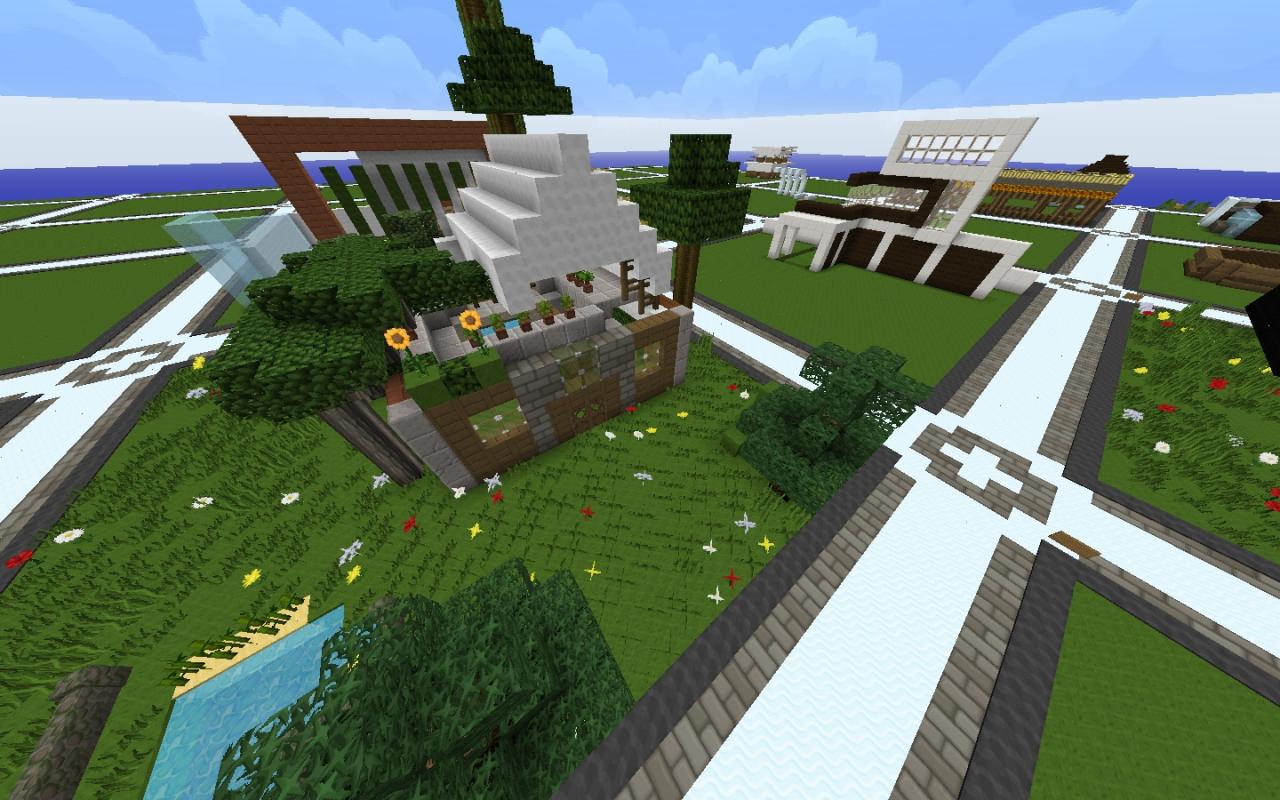 ECO HOUSE Minecraft Map