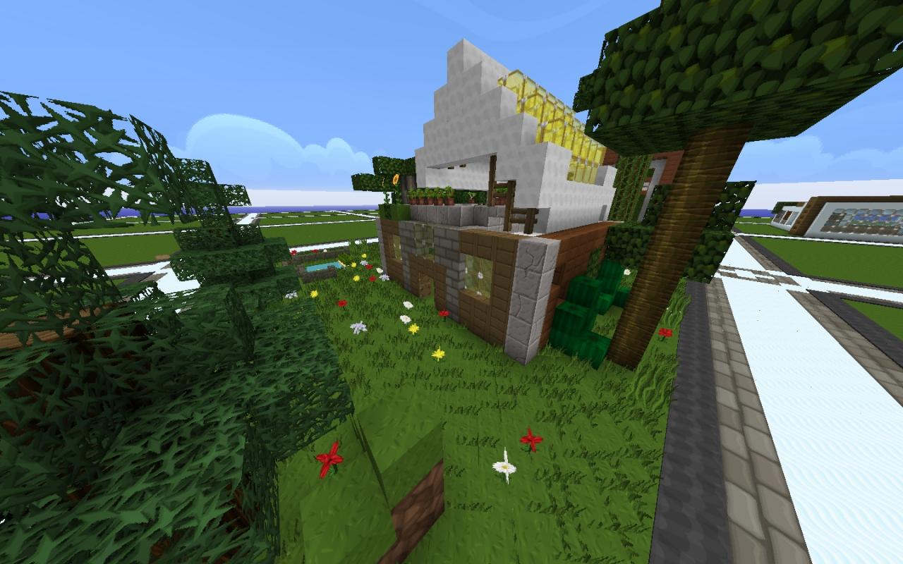 ECO HOUSE Minecraft Map