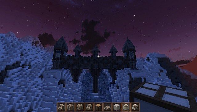 A nice little wall Minecraft Map