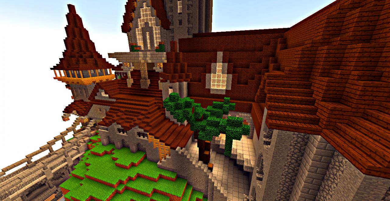Royal Castle on the Hill Minecraft Map