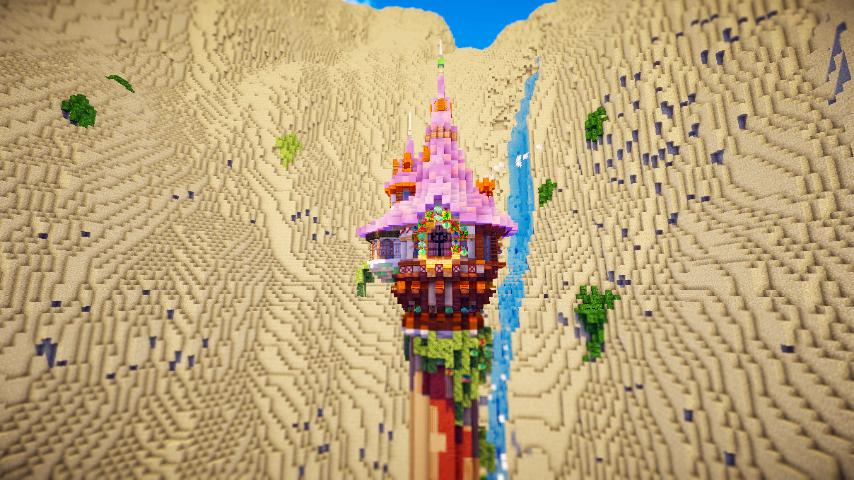 Disney - Tangled Tower - Minecraft Map