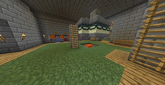awesome cave house and more stuff Minecraft Map