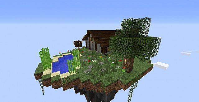 Sky House Minecraft Map
