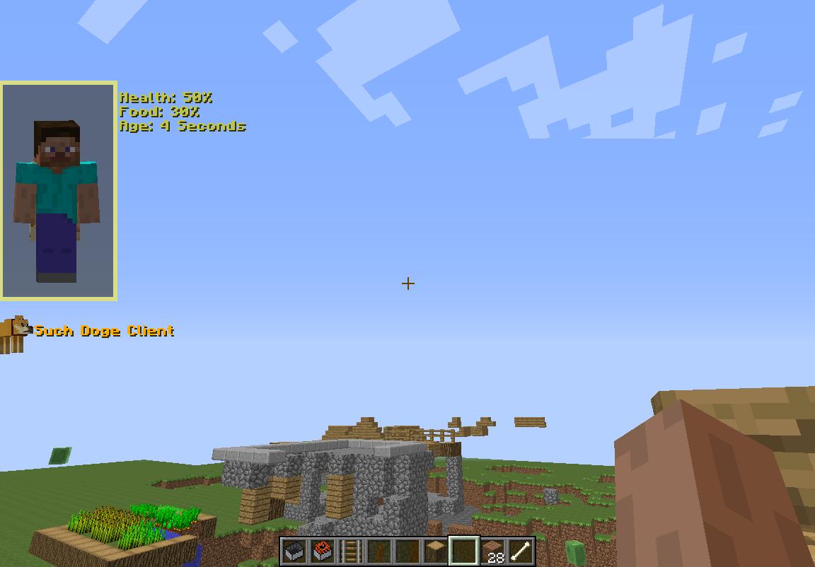 Doge Client - Much Fun Minecraft Mod