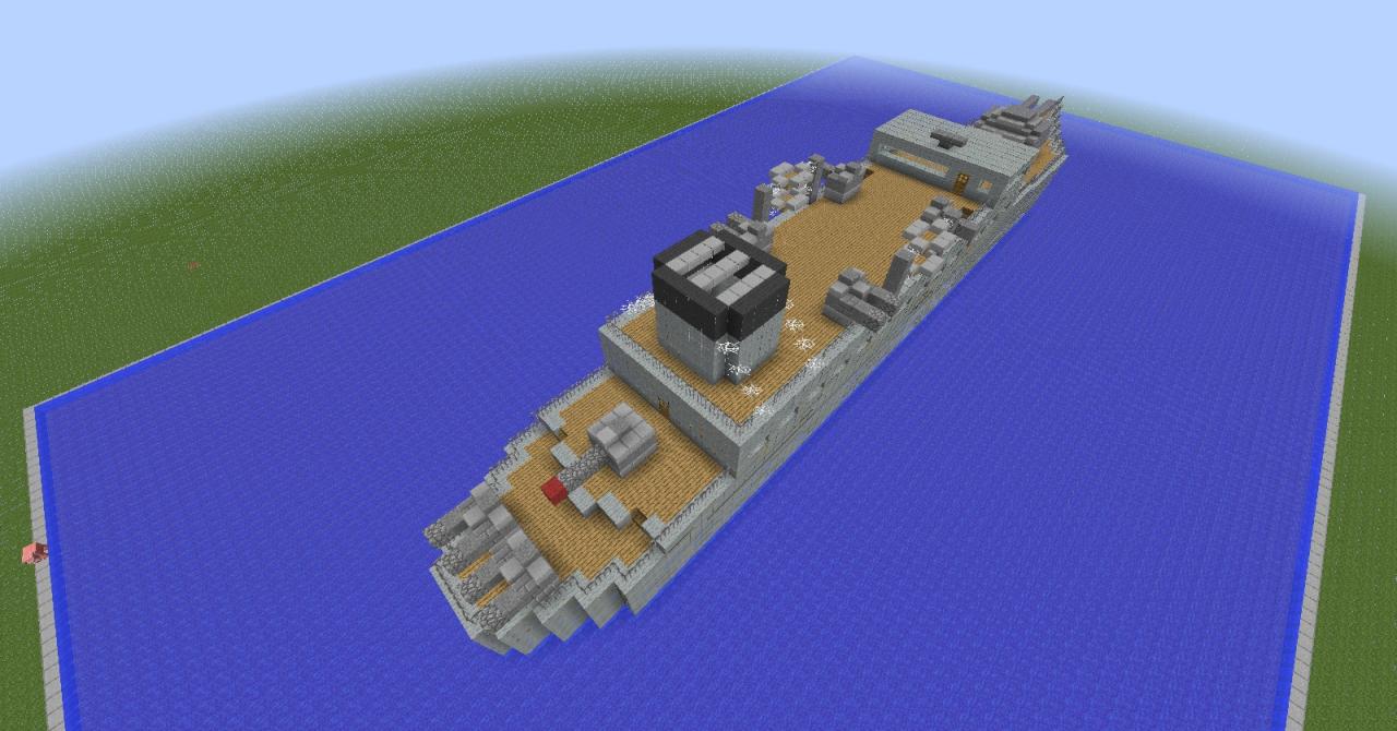 Battleship - "H.M.S Neptune" Minecraft Map