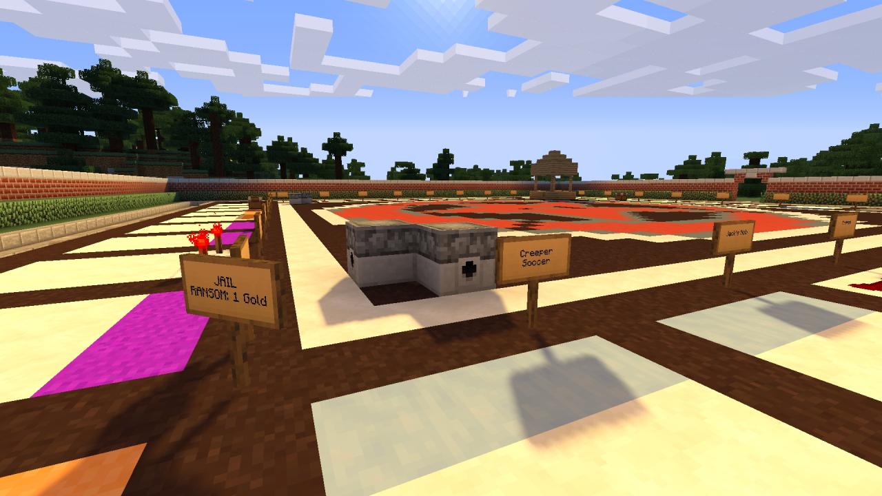 Minecrfaft AH Monopoly Minecraft Map