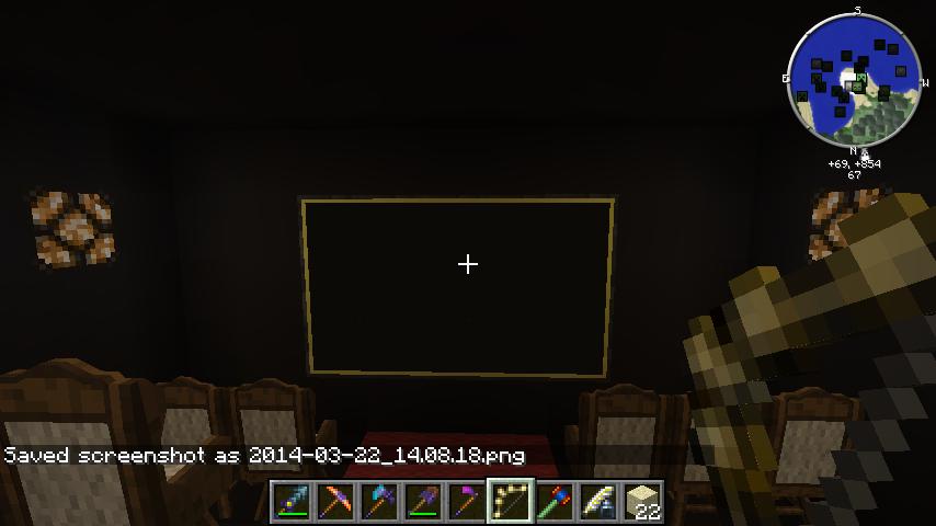 Cinema with Mods Minecraft Map