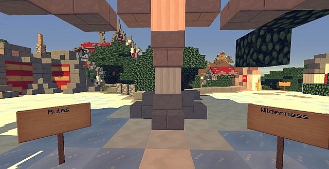 Simple Faction server spawn 1.7.5 (With Download) Minecraft Map