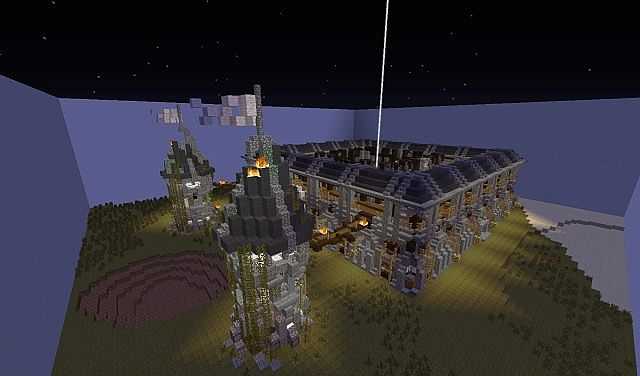 Post-Apocalyptic Castle Minecraft Map