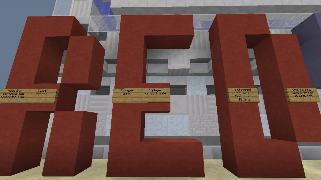Redstone Wars! Minecraft Map