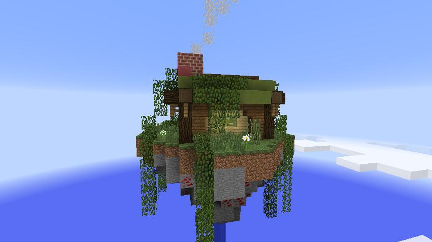 Floating Cottage Minecraft Map