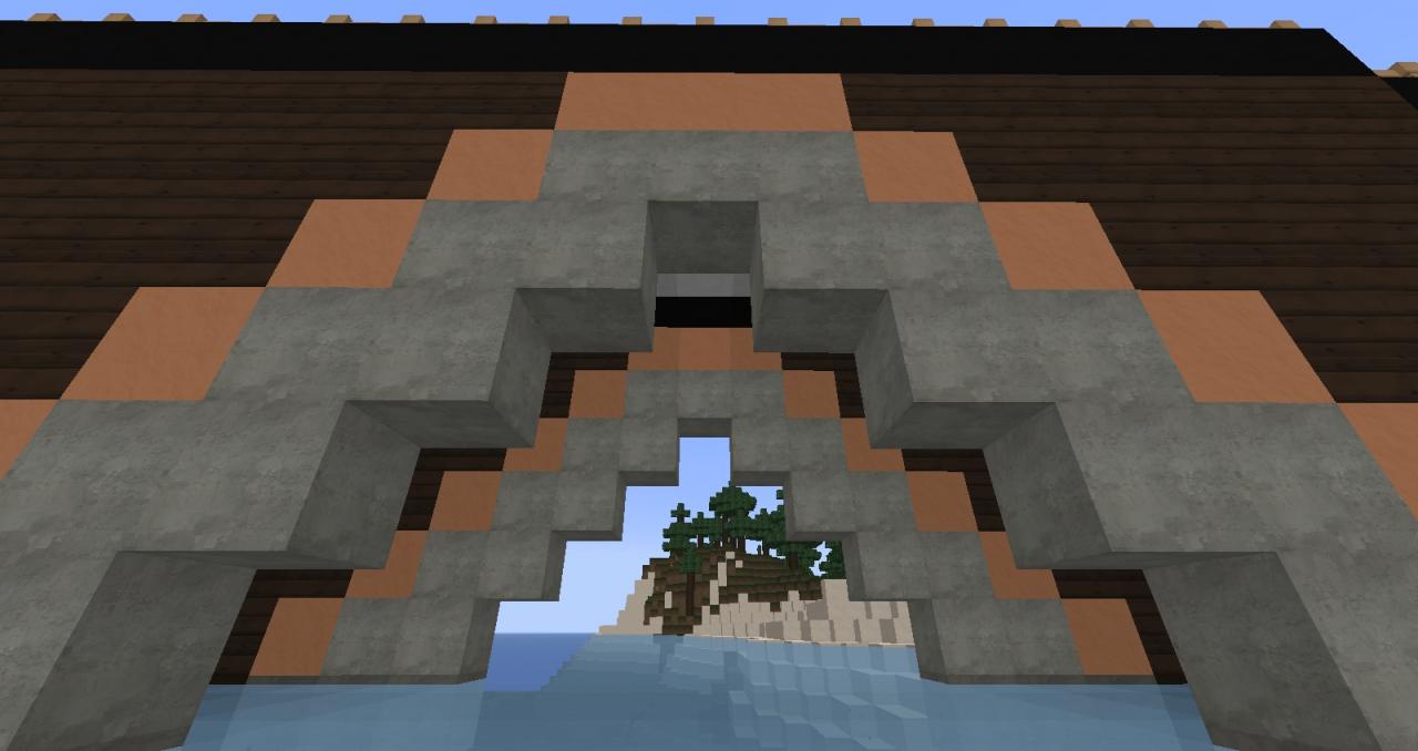 Arch Bridge Minecraft Map