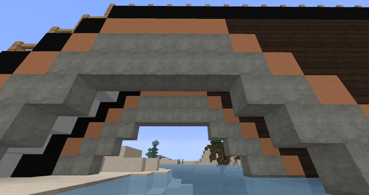 Arch Bridge Minecraft Map