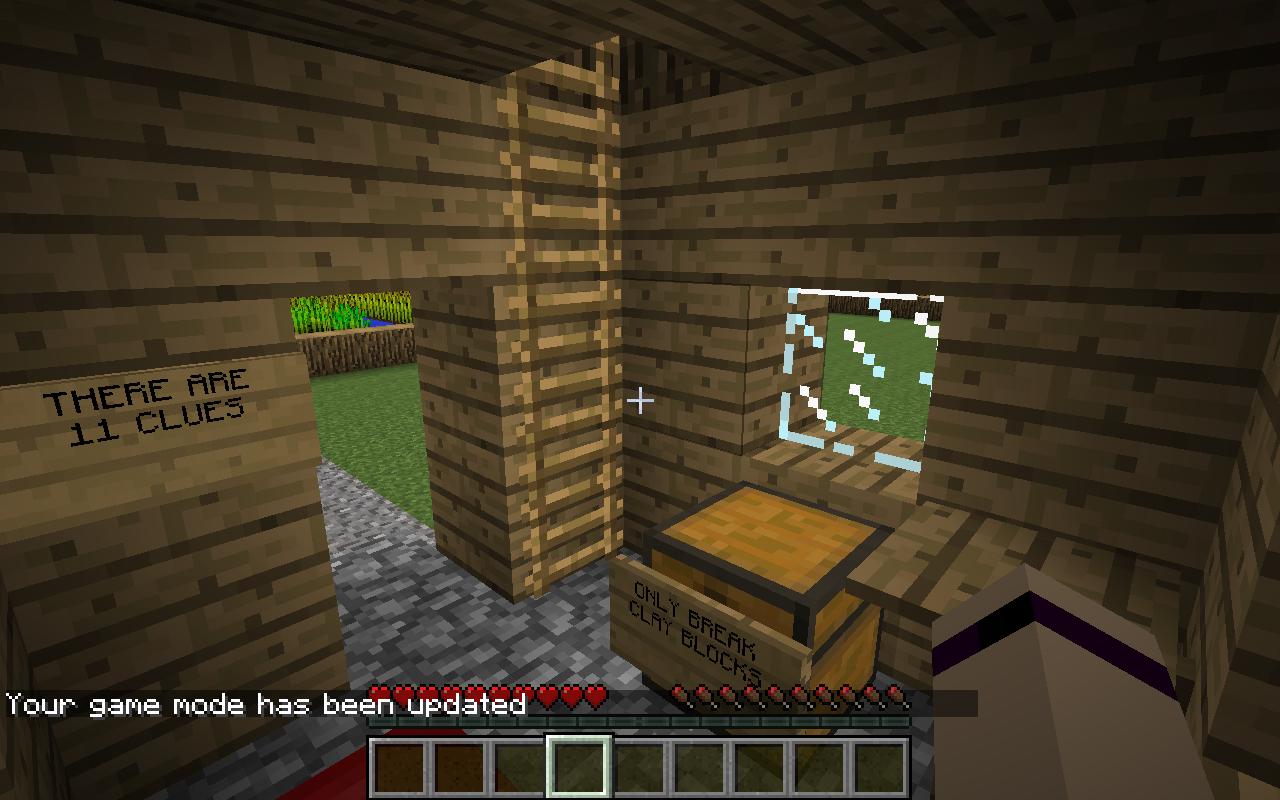 Clue Hunt Minecraft Map