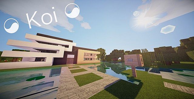 ☯ Koi ☯ -Modern Build Element Series (Water) Minecraft Map