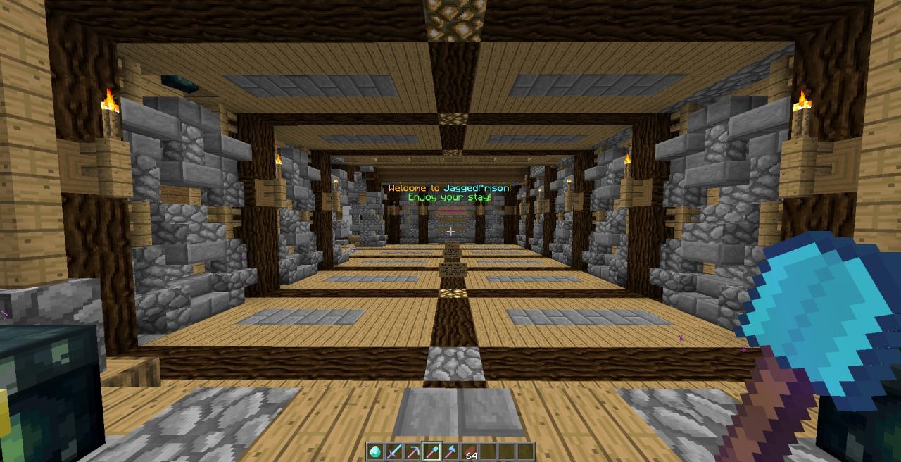 Prison server Launched! New Spawn! Minecraft Map