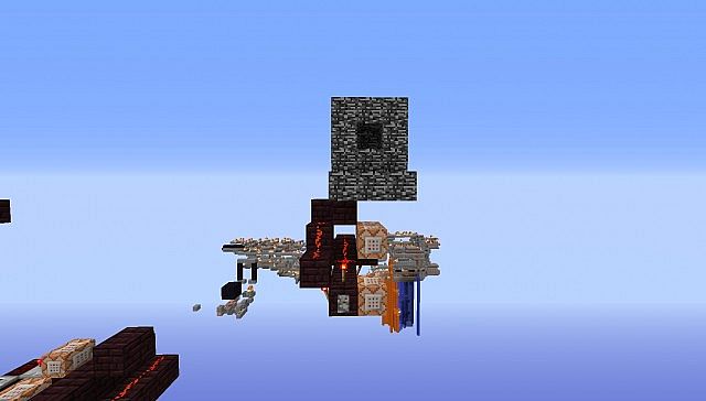 Arrow Line Cannon Minecraft Map