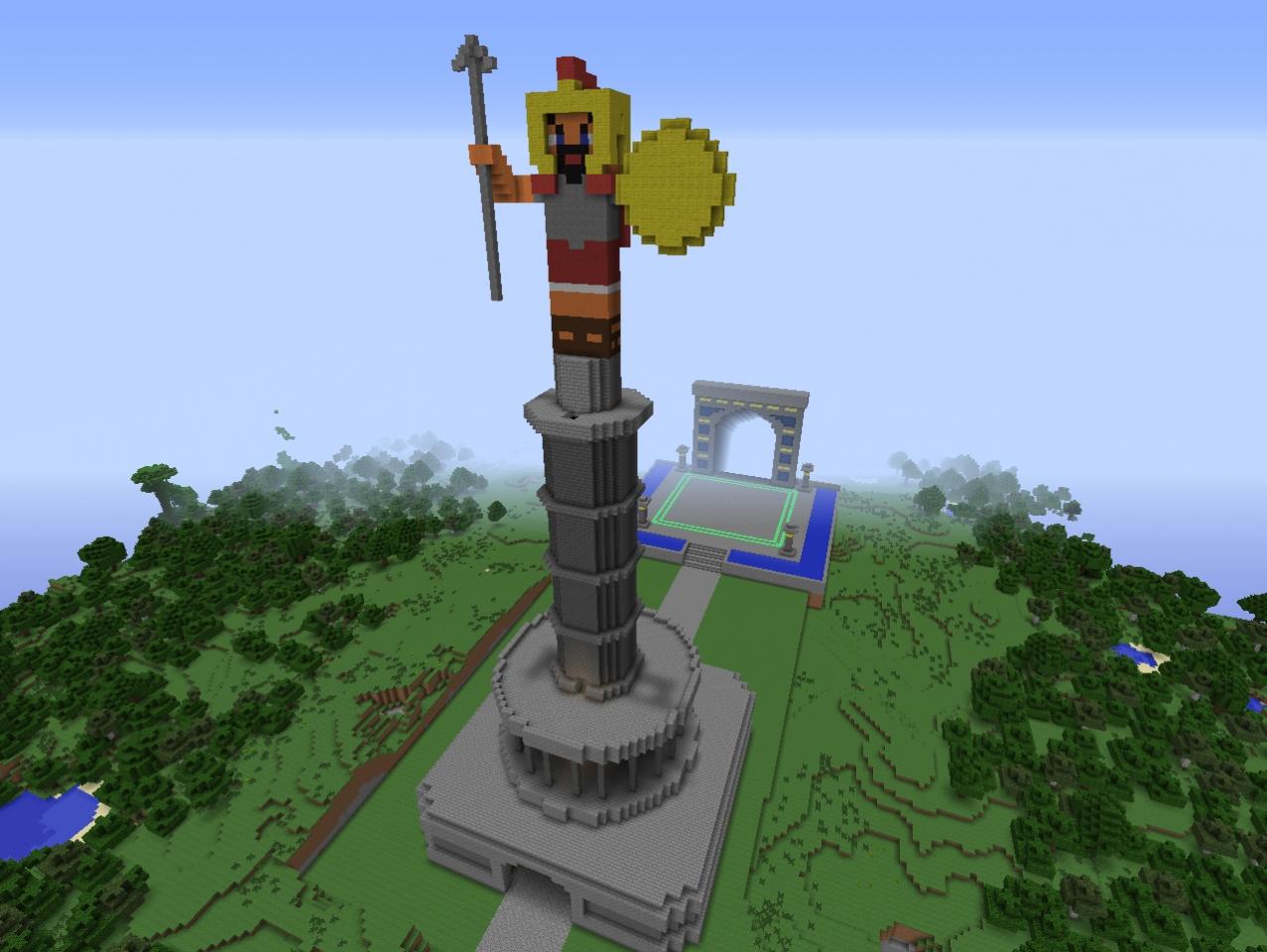 Victory Column Minecraft Map