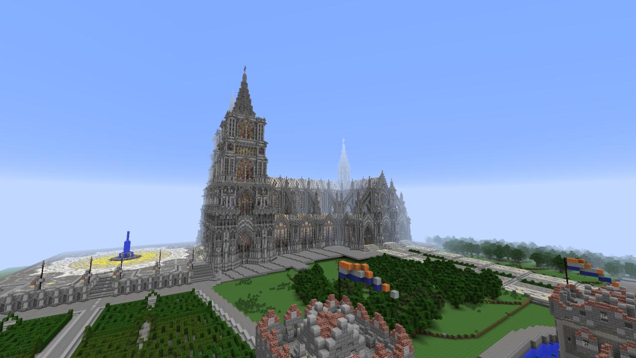 Gothic Cathedral Minecraft Map