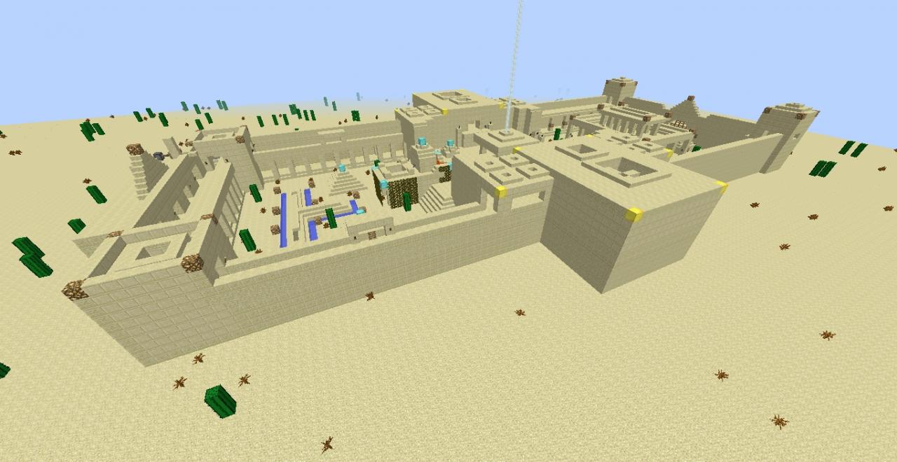 Desert Server Battle Arena Minecraft Map