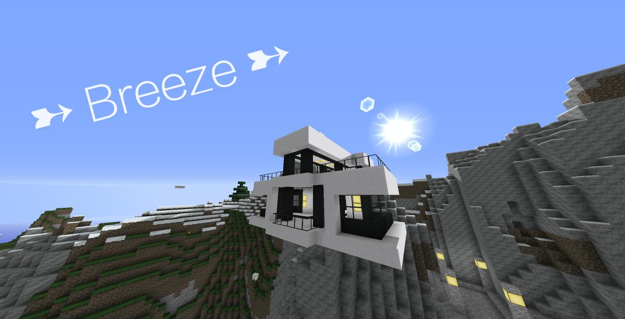 Breeze -Modern Build Elements Series (Air) Minecraft Map