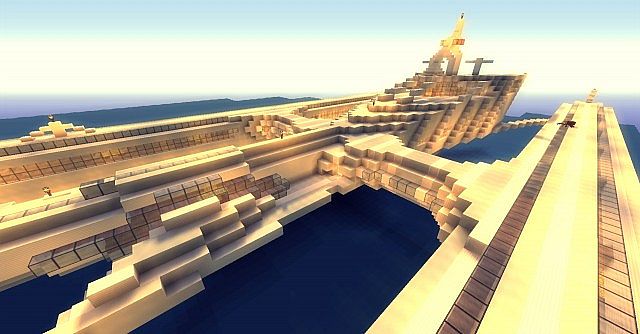 Monstra Maris - Futuristic cruise ship Minecraft Map