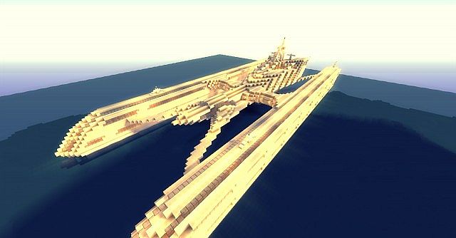Monstra Maris - Futuristic cruise ship Minecraft Map