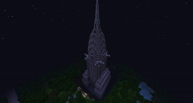 Chrysler Building Minecraft Map