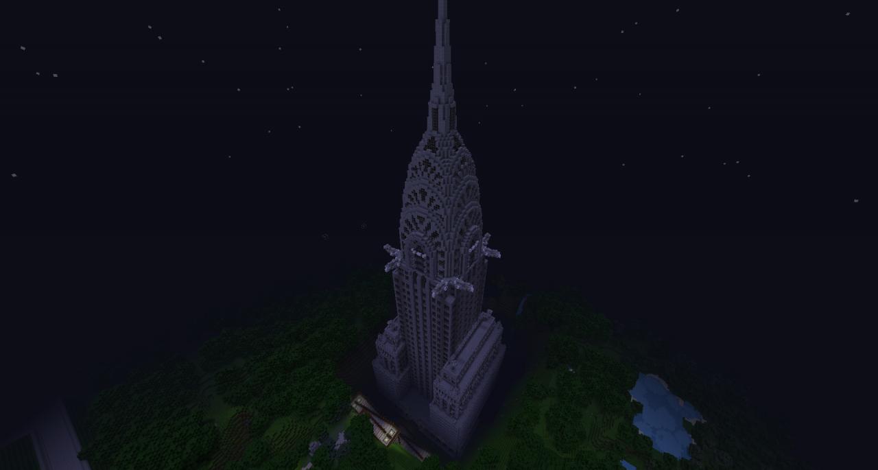 Chrysler Building Minecraft Map