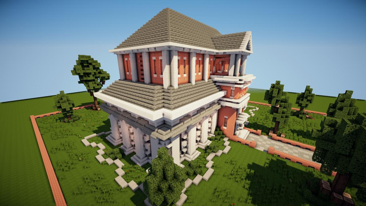 Neoclassical/Palladianism-Building Minecraft Map