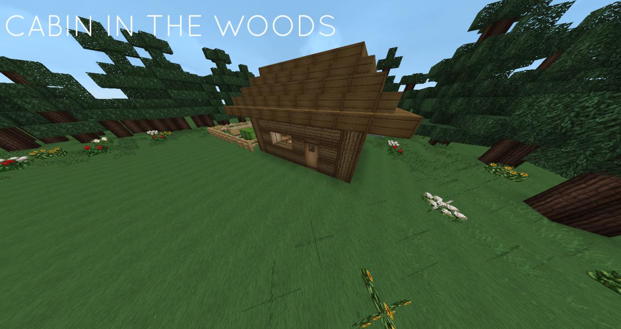Cabin In The Woods Minecraft Map