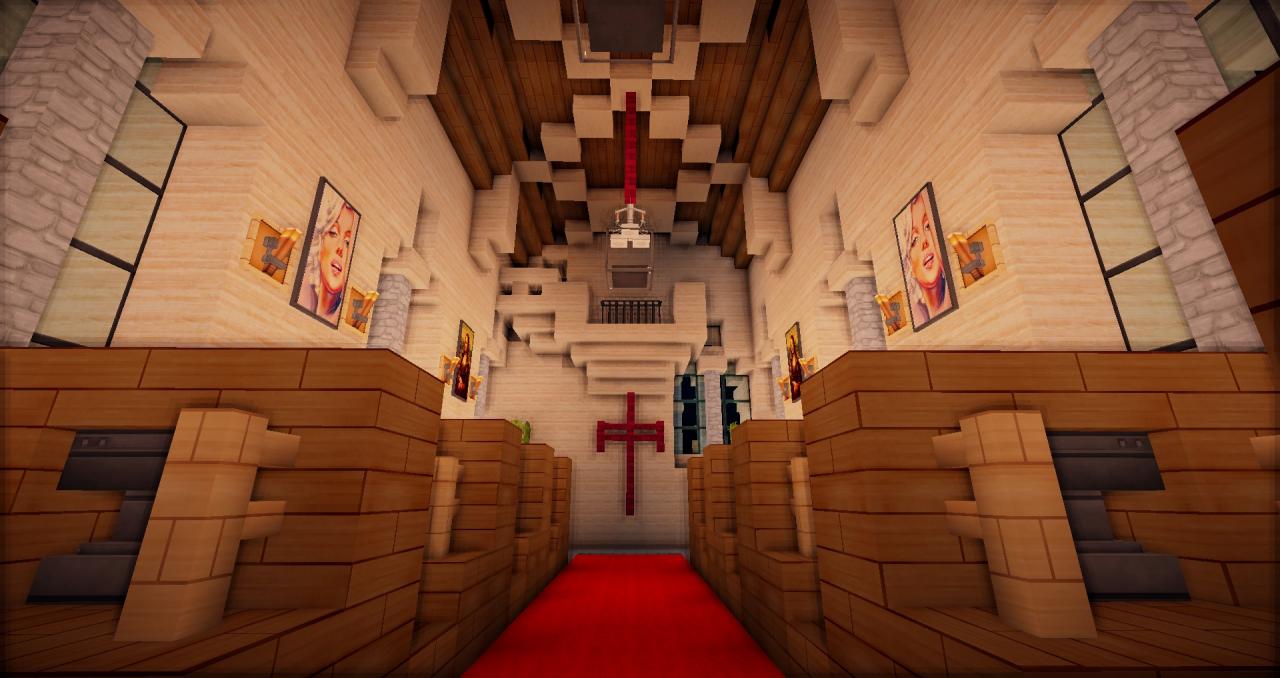 Holy church of Mother Theresa Minecraft Map