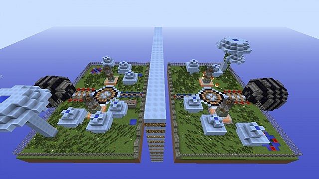 tnt wars Minecraft Map