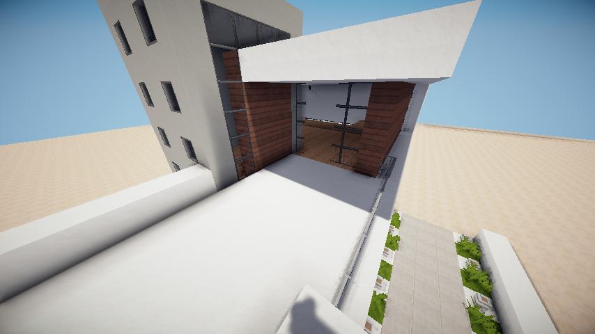 Modern house (based on real house) Minecraft Map