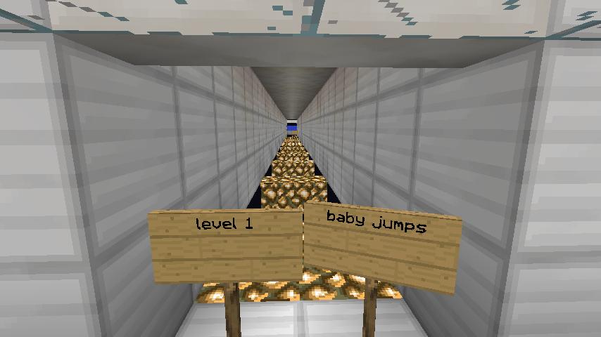 Parkour the void Minecraft Map