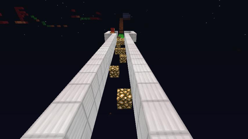 Parkour the void Minecraft Map