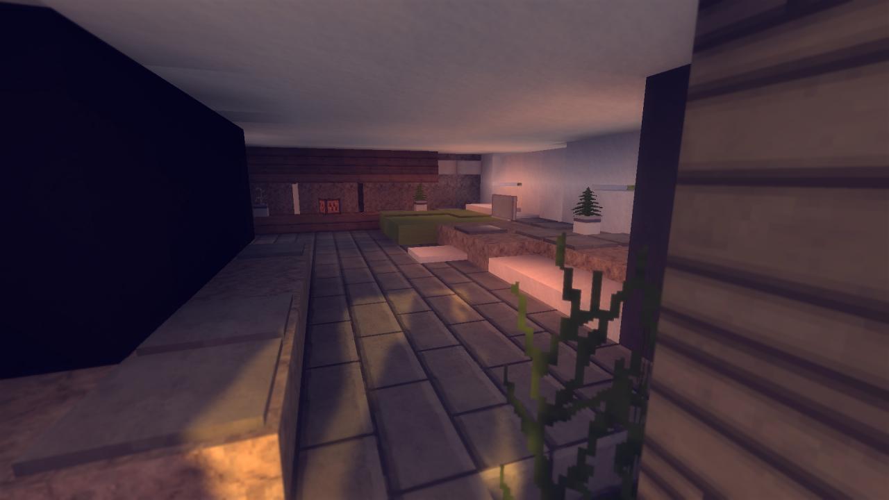 Window_ ⊂minimalistic A-frame house⊃ Minecraft Map