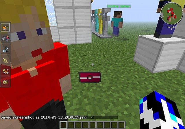 Pixelmon Modded Map(Custom NPC,and Bibliocraft Minecraft Map