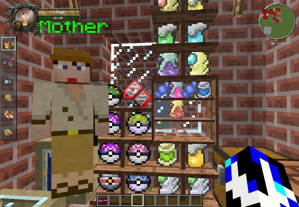 Pixelmon Modded Map(Custom NPC,and Bibliocraft Minecraft Map