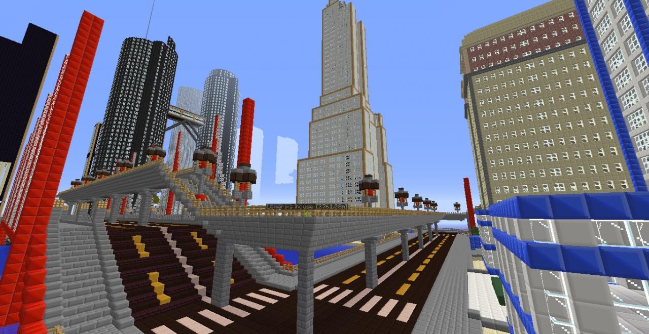 Metropolis City MC Hub Minecraft Server