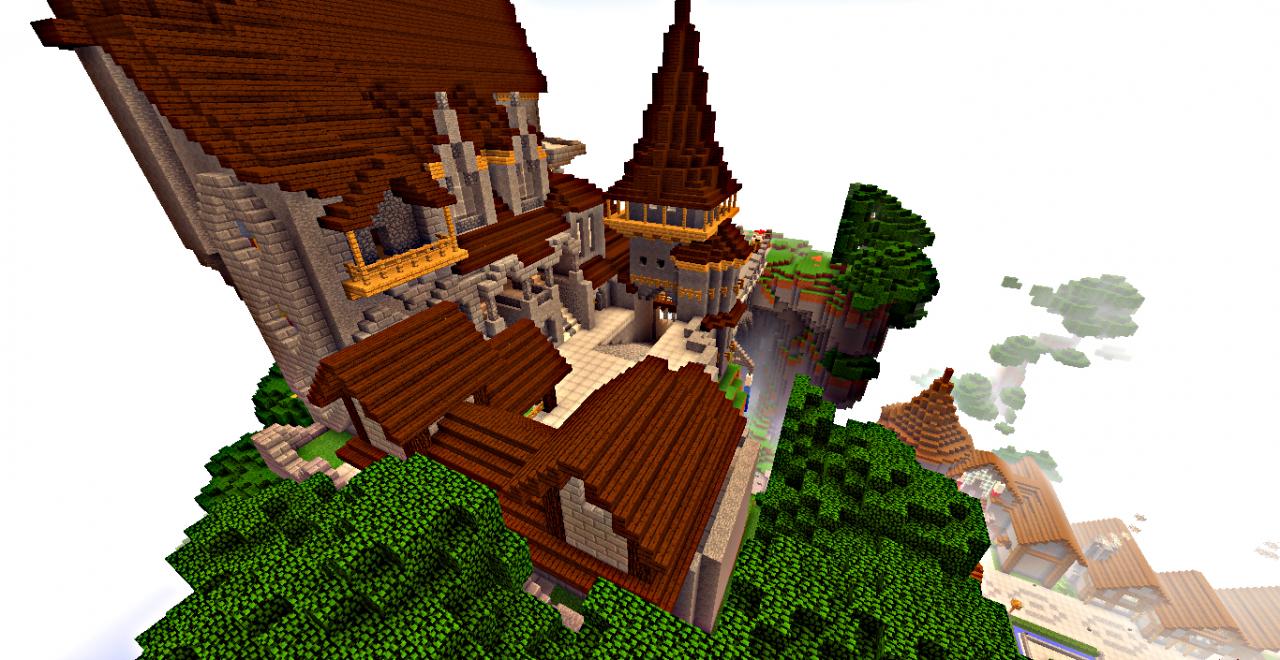 Royal Castle on the Hill Minecraft Map