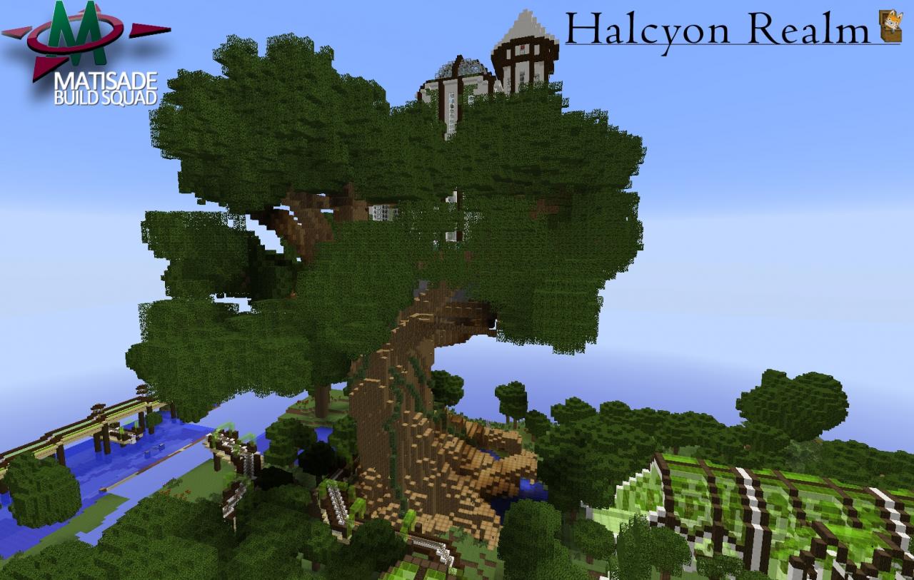 Halcyon Realm Spawn Minecraft Map