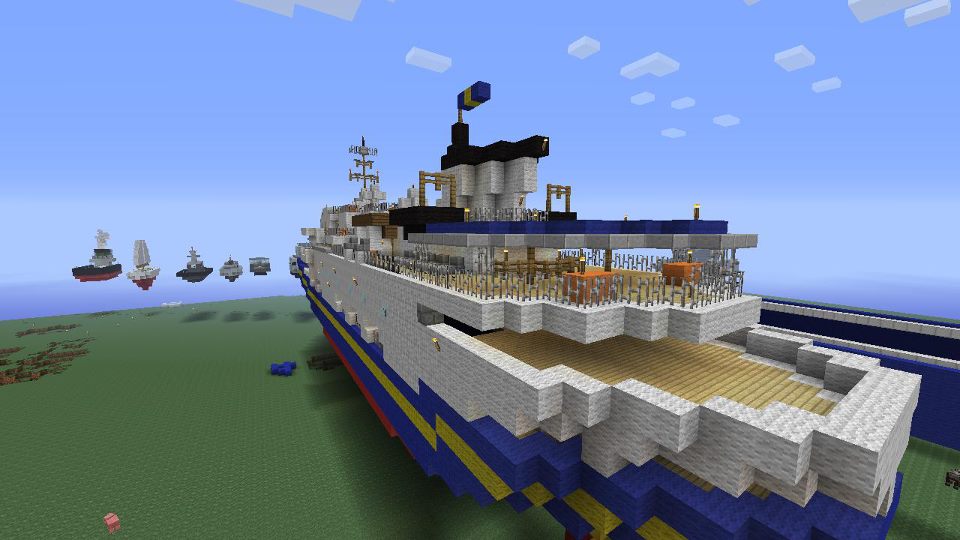 cruise ship Minecraft Map
