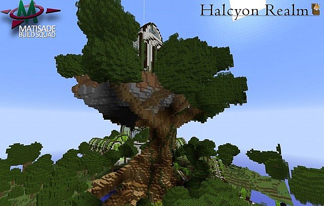 Halcyon Realm Spawn Minecraft Map