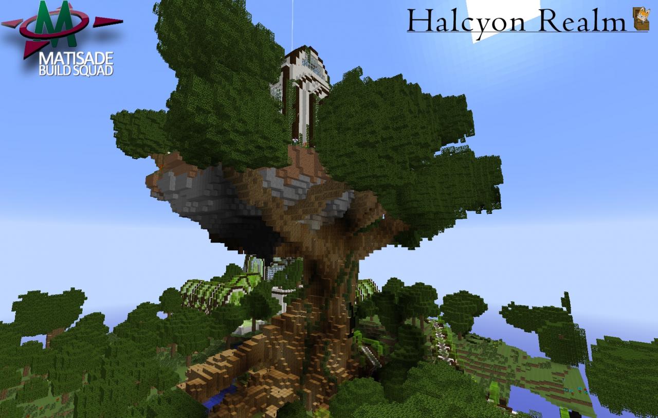 Halcyon Realm Spawn Minecraft Map