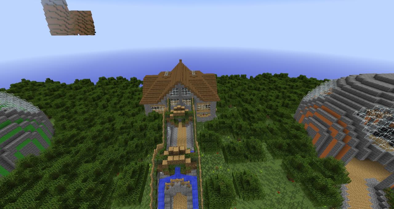 Basic Server Hub Minecraft Map